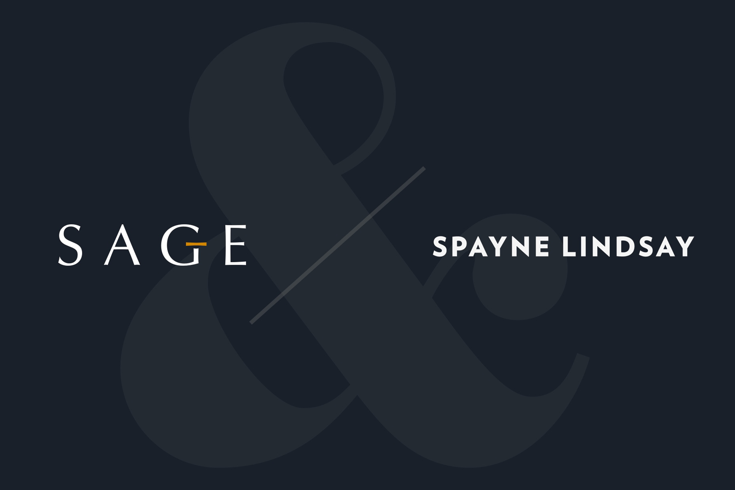 The Sage Group and Spayne Lindsay Form Global Consumer Investment Banking Partnership